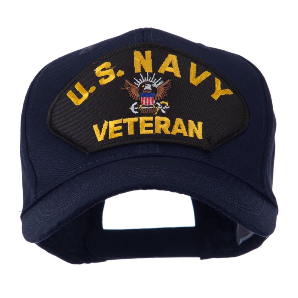 Veteran Military Large Patch Cap - US Navy Navy OSFM - Walmart.com