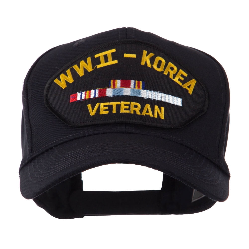 Veteran Military Large Patch Cap - WW2 Korea OSFM - Walmart.com