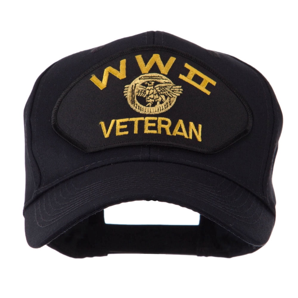 Veteran Military Large Patch Cap - WW2 Veteran OSFM - Walmart.com
