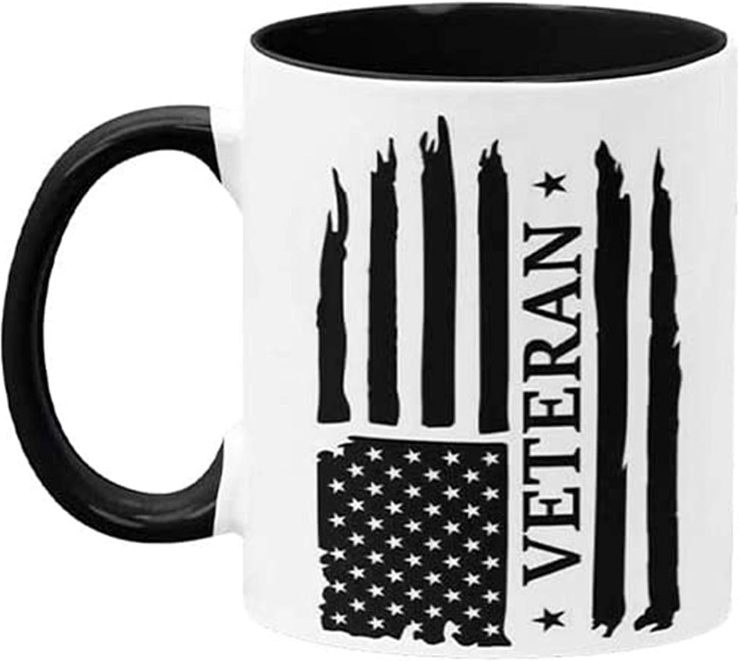 Veteran Mug - Patriotic Gift - American Flag Mug - Ceramic Mug ...