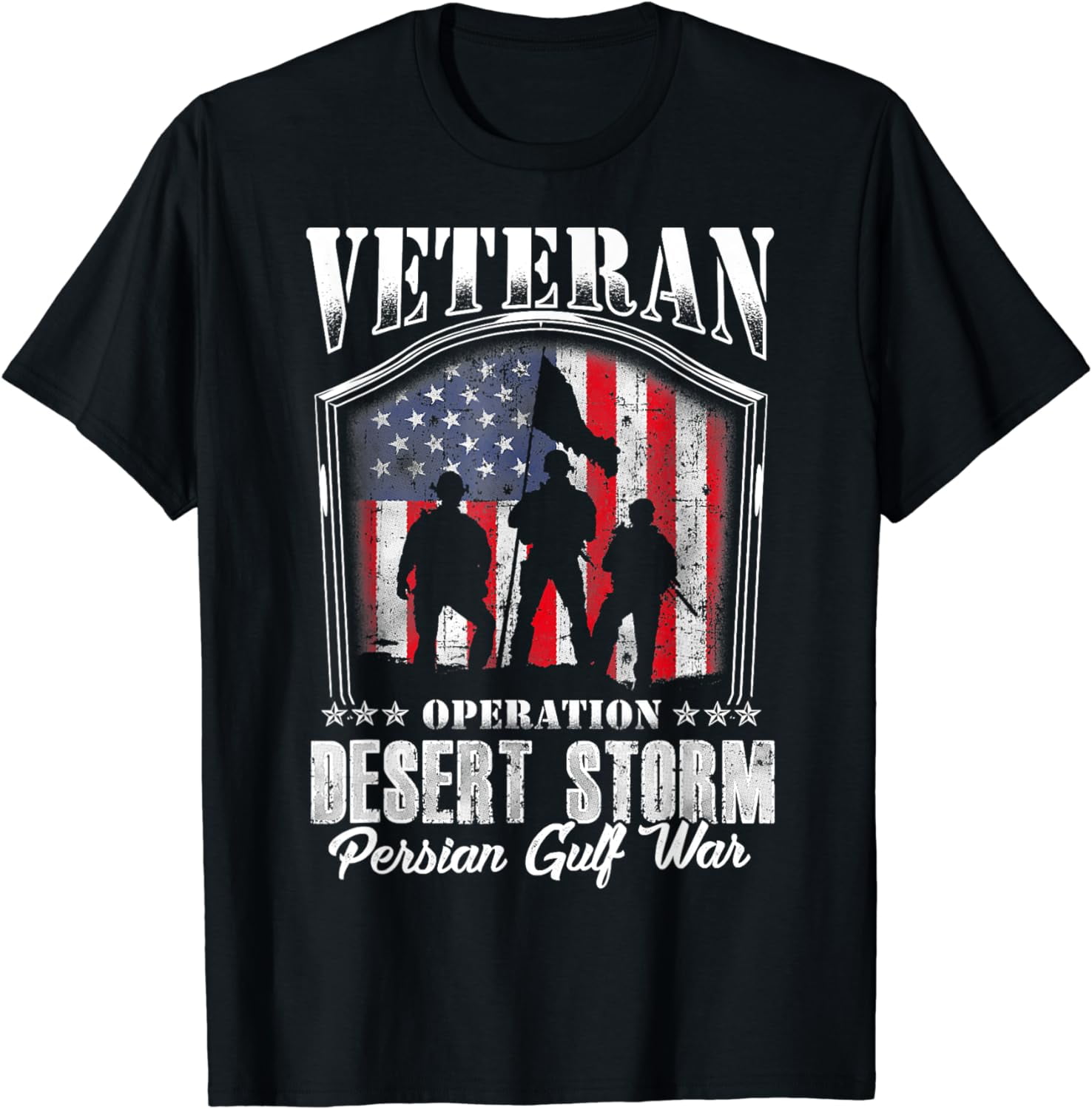 Veteran Operation Desert Storm Persian Gulf War T-Shirt - Walmart.com