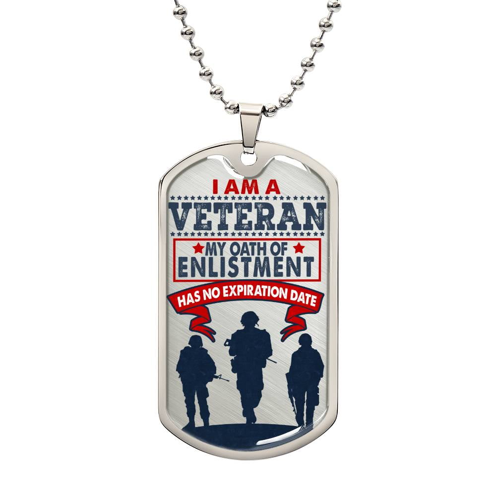 I'm a Veteran Pendant, Best Gift for Veteran, Veteran Jewelry, Veteran ...