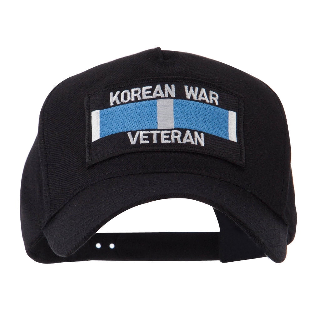 Veteran Rectangle Shape Patch Cap - Korean OSFM - Walmart.com
