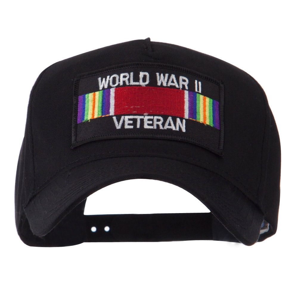 Veteran Rectangle Shape Patch Cap - WW2 OSFM - Walmart.com