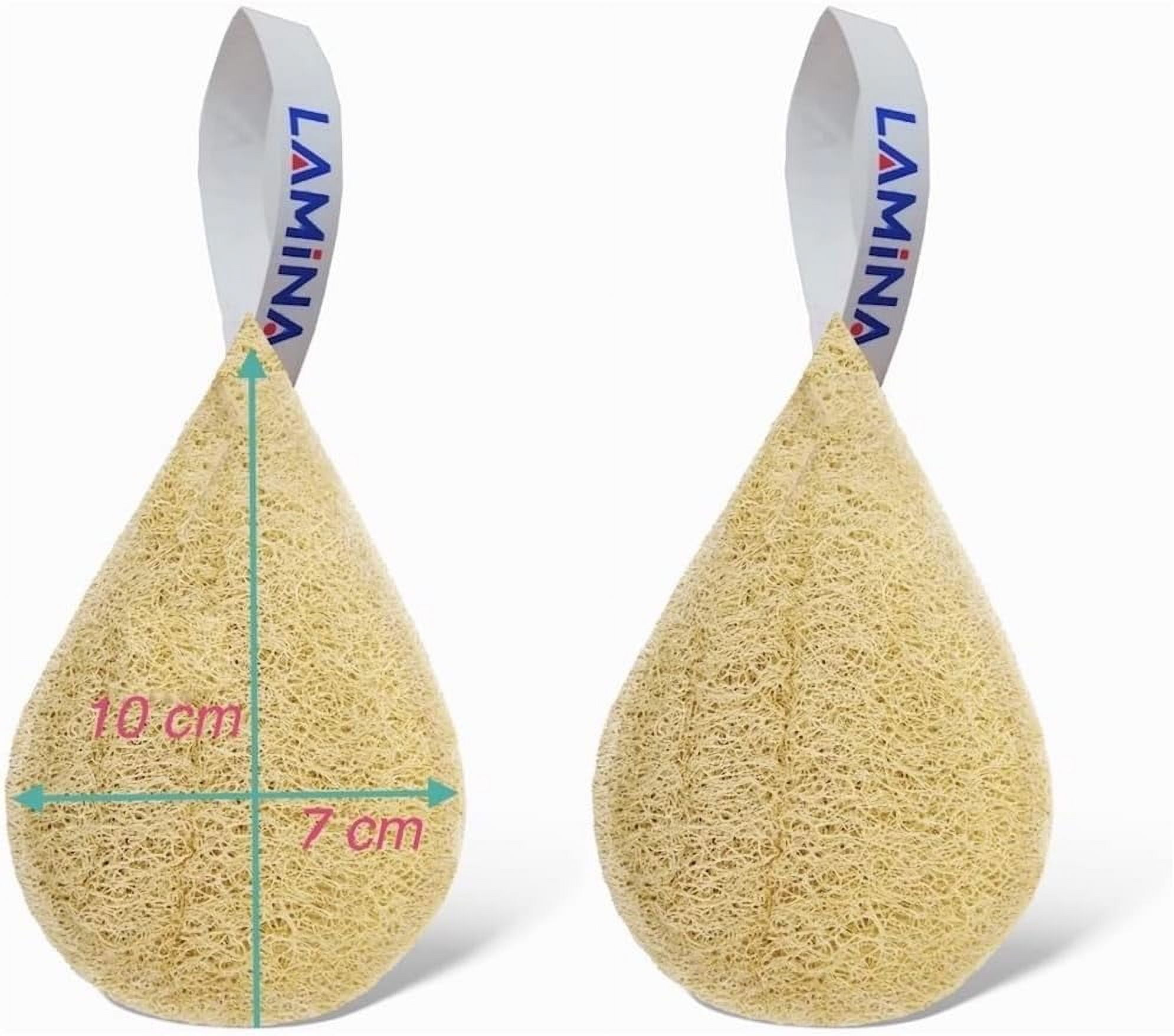 Veteran Textile%100 Natural-Organic, Loofah Sponge, Body Scrubber, Back ...