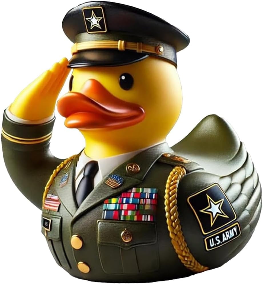 Veteran Tribute Duck, Veteran Ducks Army Military Uniform Rubber Duck ...