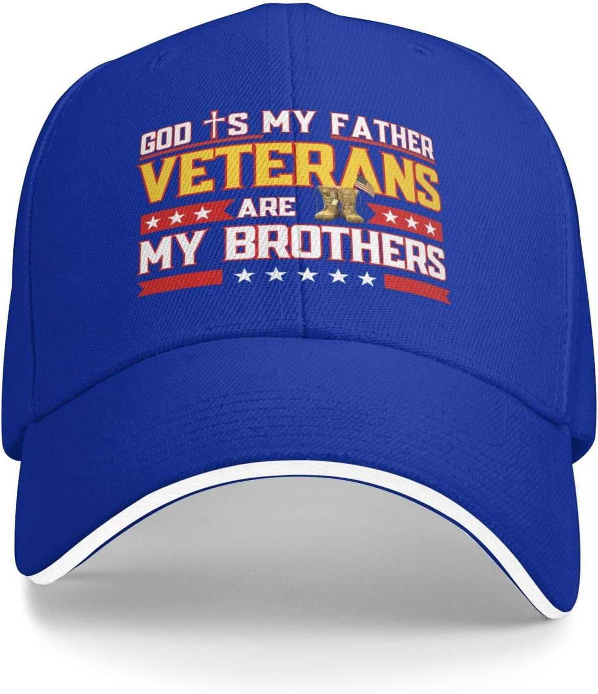 Veterans Baseball Hat Veterans are My Brothers Cap Veterans'S Day ...