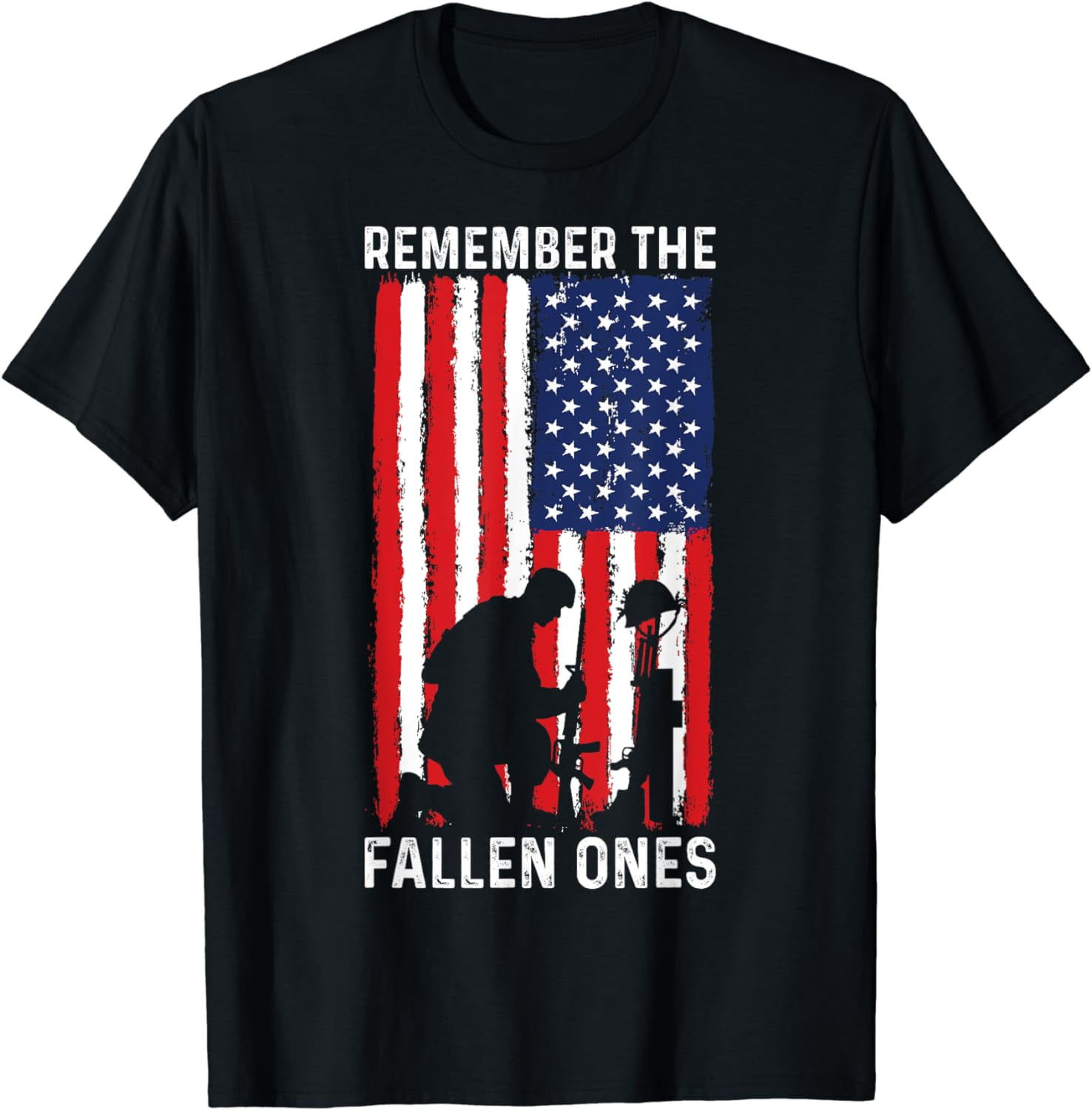 Veterans Day The Fallen Patriotic Veteran Memorial Day T-Shirt ...