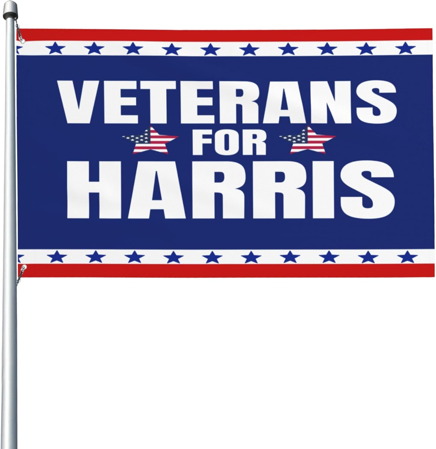 Veterans For Kamala Harris Waltz Flag 2024 Election 3x5 Ft Garden ...