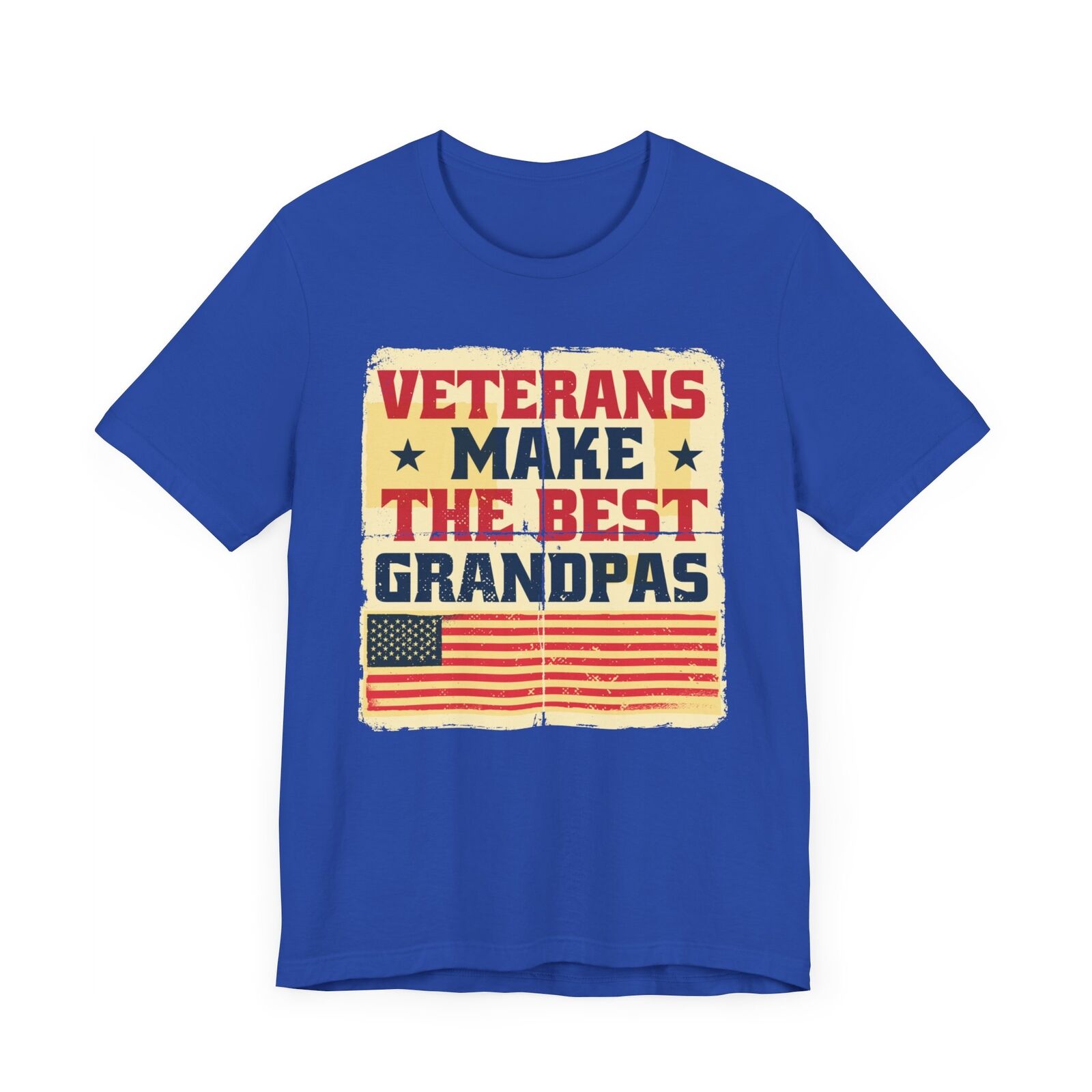 Veterans Make The Best Grandpas Patriotic T-Shirt American Veteran ...
