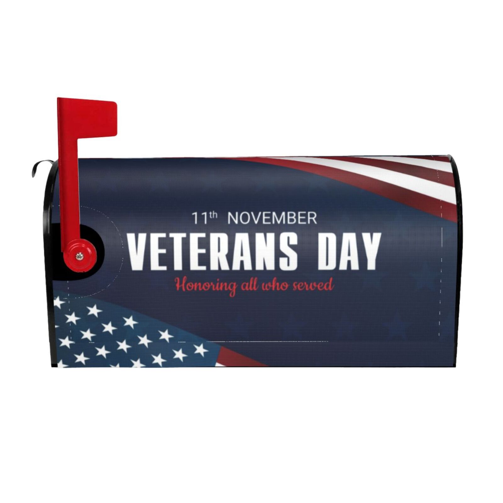 Veterans Memorial Day Honoring Who Served Magnetic Mailbox Cover Post ...