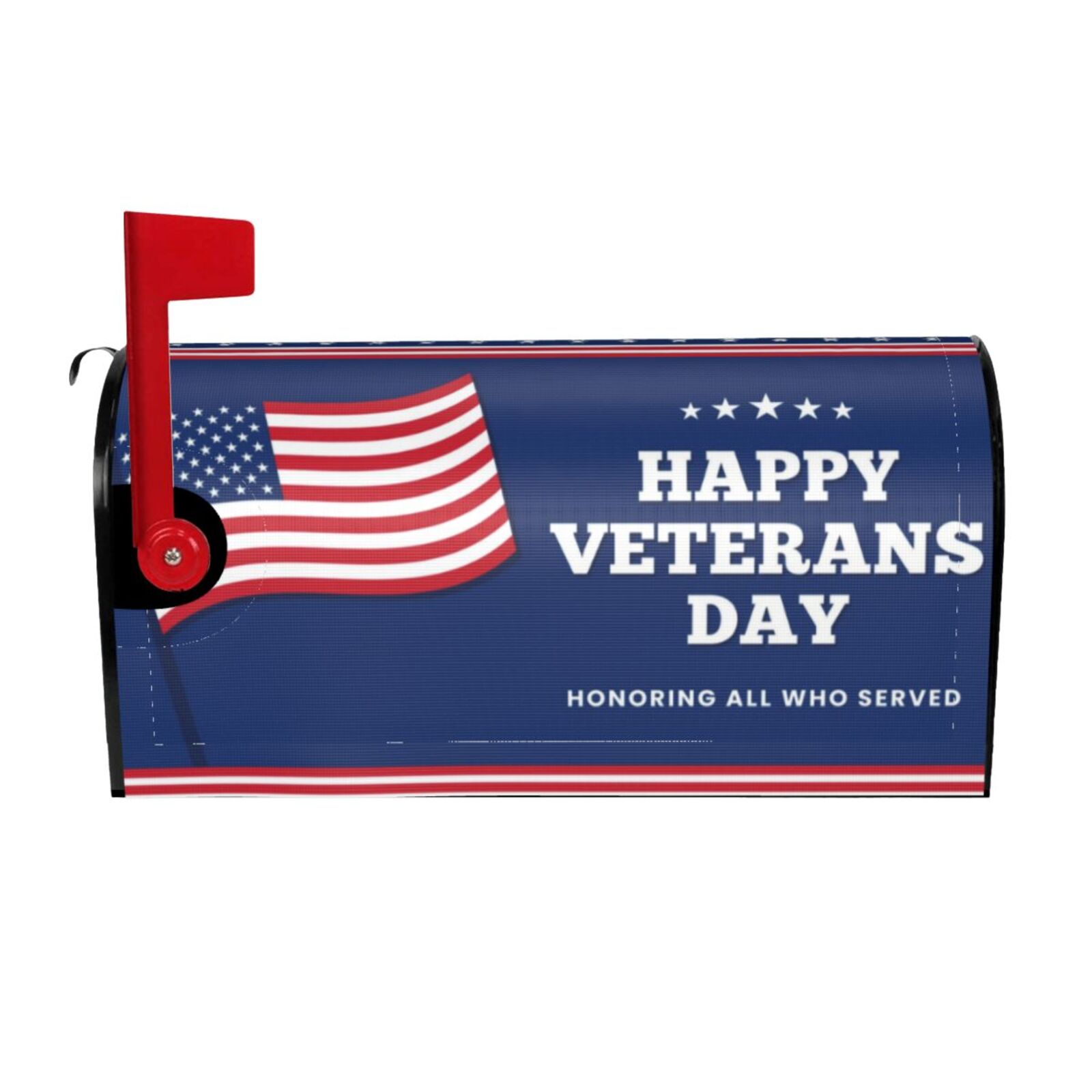 Veterans Memorial Day Honoring Who Served Magnetic Mailbox Cover Post ...