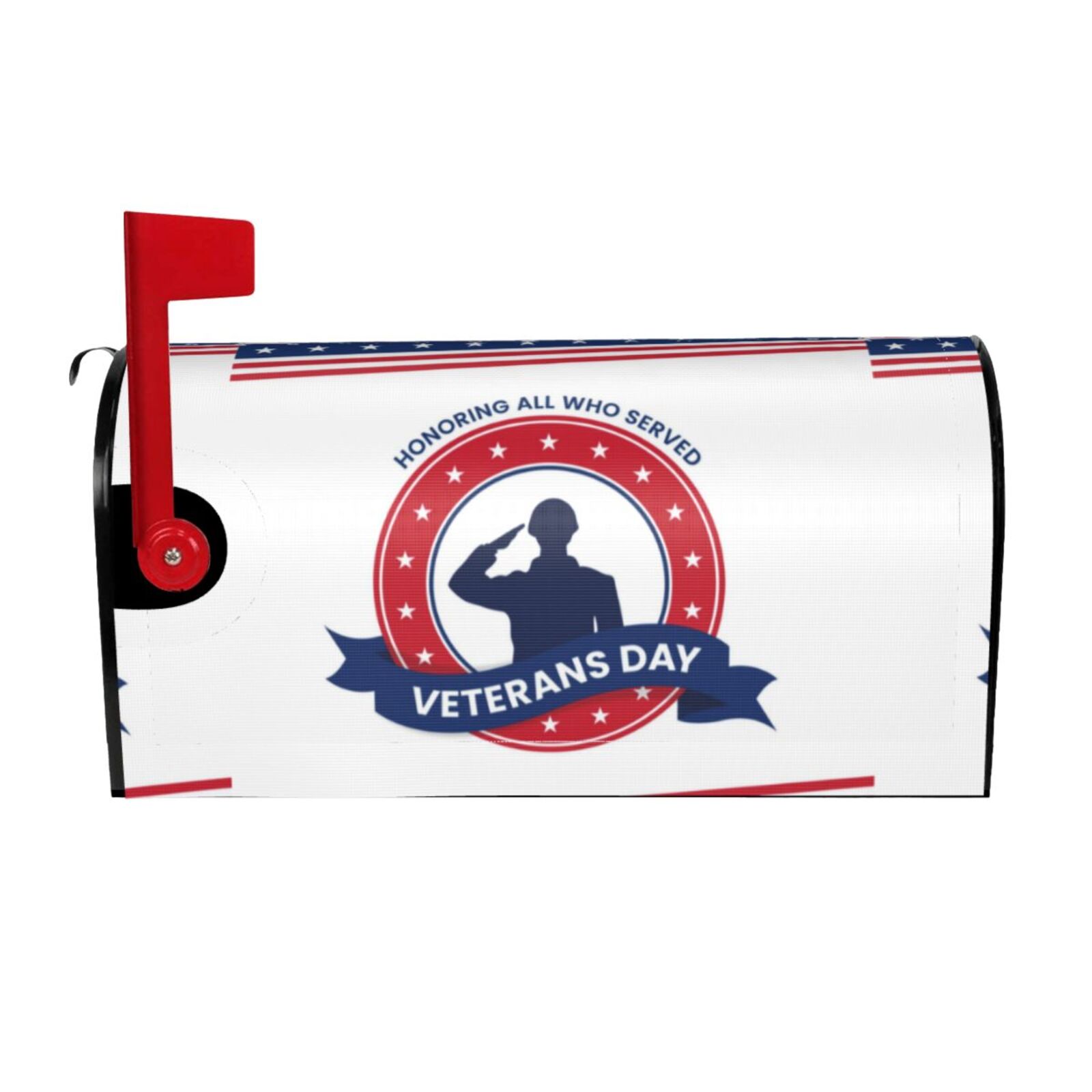 Veterans Memorial Day Honoring Who Served Magnetic Mailbox Cover Post ...