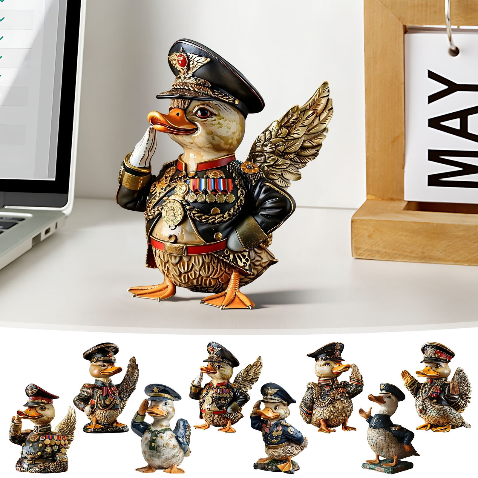 Veterans Memorial Duck Resin Ducks Military Ducks Resin Veterans Duck ...