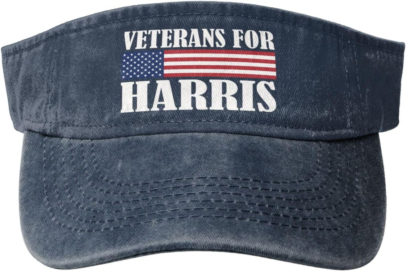 Veterans for Kamala Harris 2024 Election USA Flag Military Lightweight ...