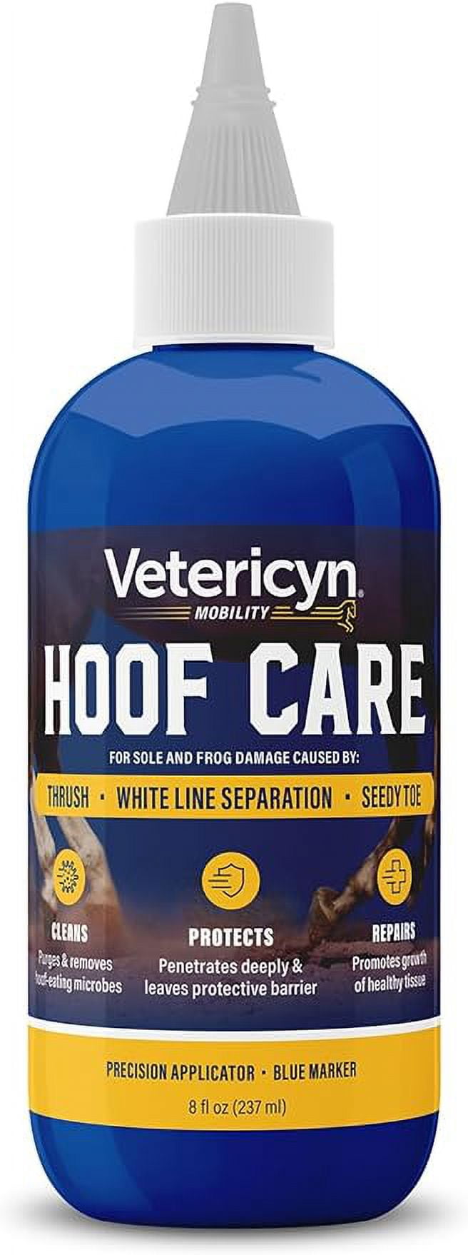 Vetericyn Equine Hoof Care for Sole and Frog Damage Caused by Thrush ...