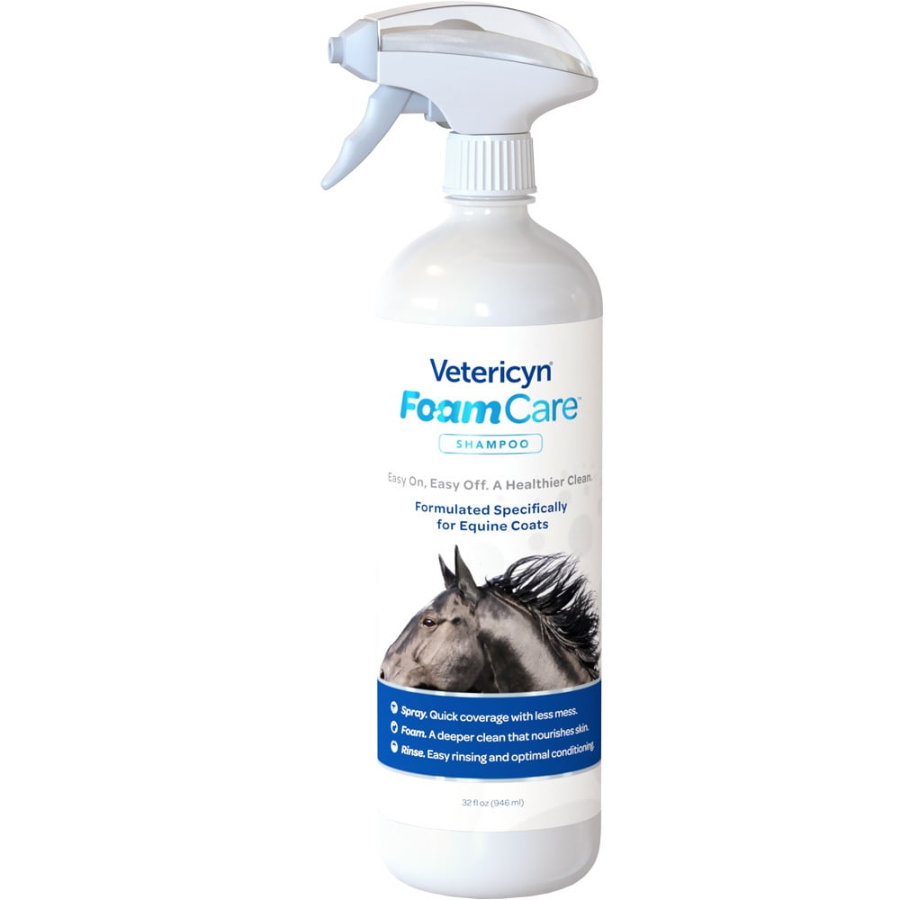 Vetericyn FoamCare Horse Shampoo and Shine - Walmart.com