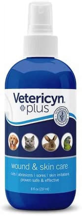 Vetericyn Plus Wound & Skin Care Spray for Dogs, Cats - Topical ...