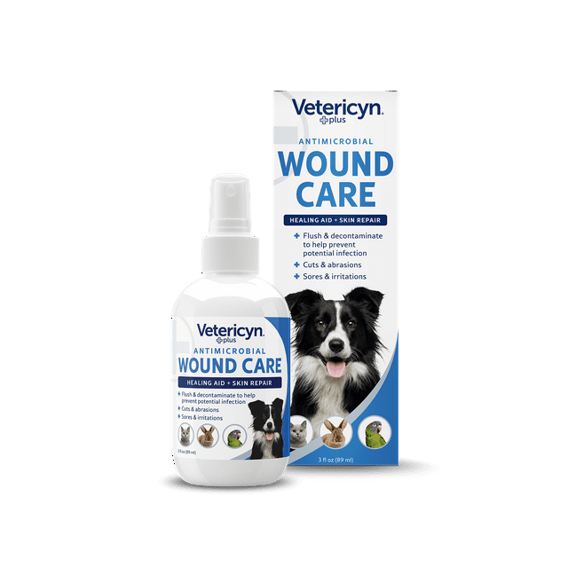 Vetericyn Plus Dog Wound Care Spray, 3-ounce - Walmart.com