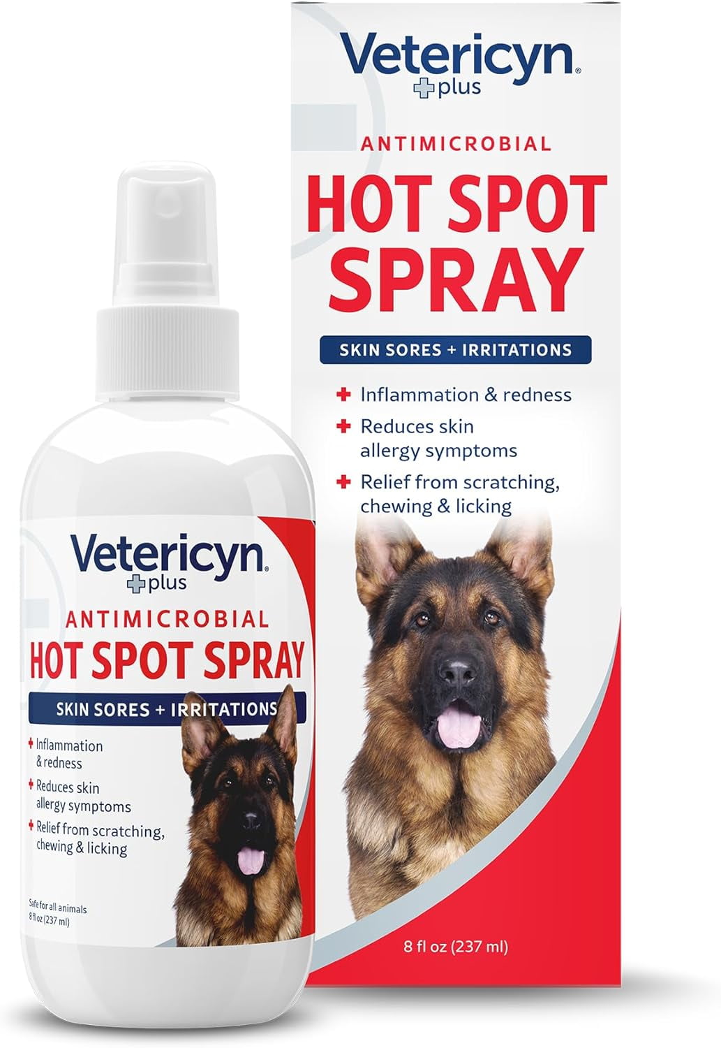 Vetericyn Plus Hot Spot Spray for Dogs Skin Sores and Irritations ...