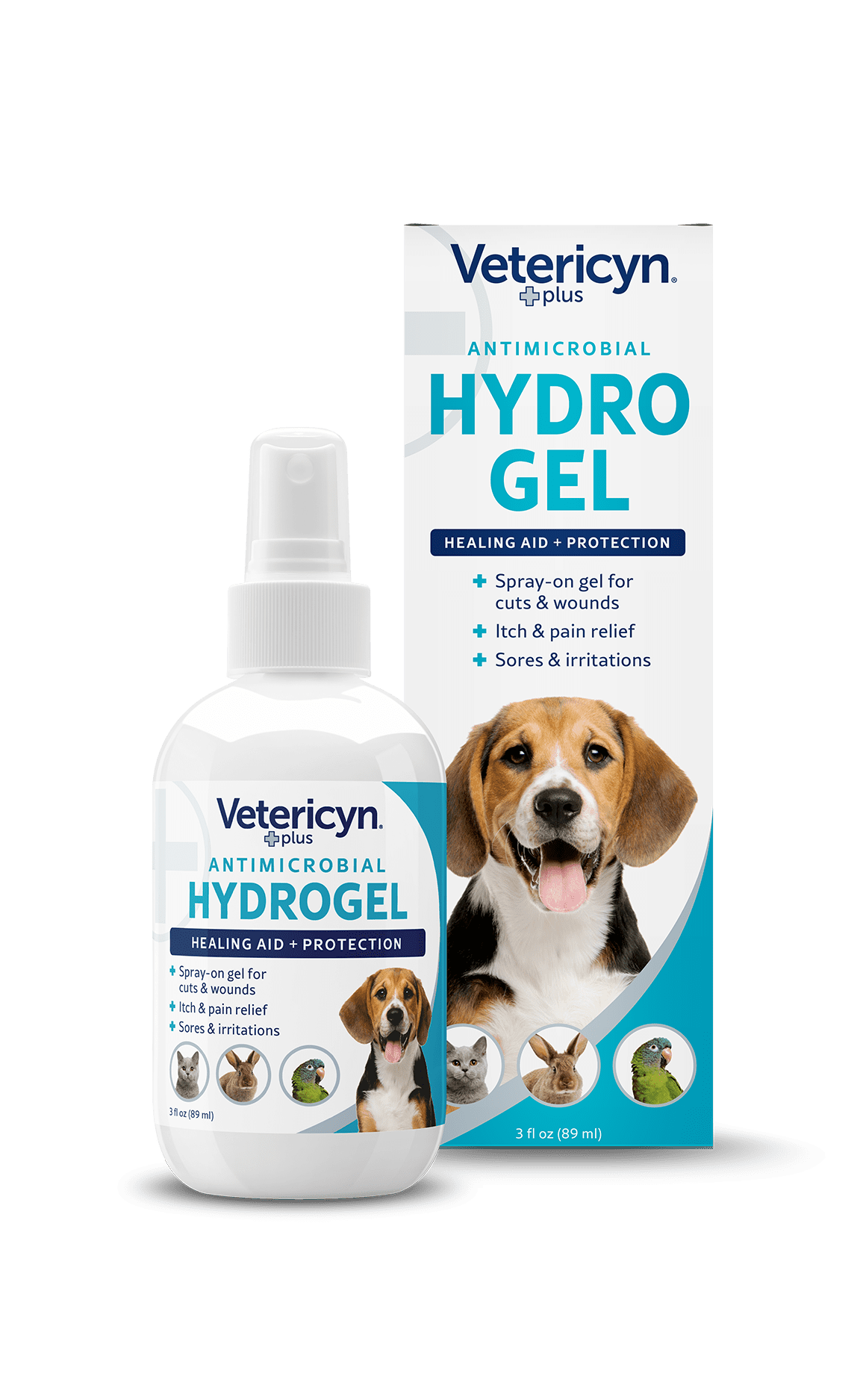 Vetericyn Plus Sprayable Hydrogel, Wound Care for Dogs. 3-Ounce ...