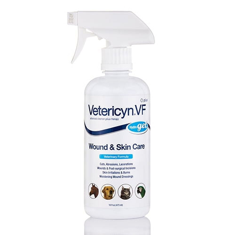 Vetericyn VF Plus All Animal Wound & Skin Care Hydrogel - 16 fl. oz ...