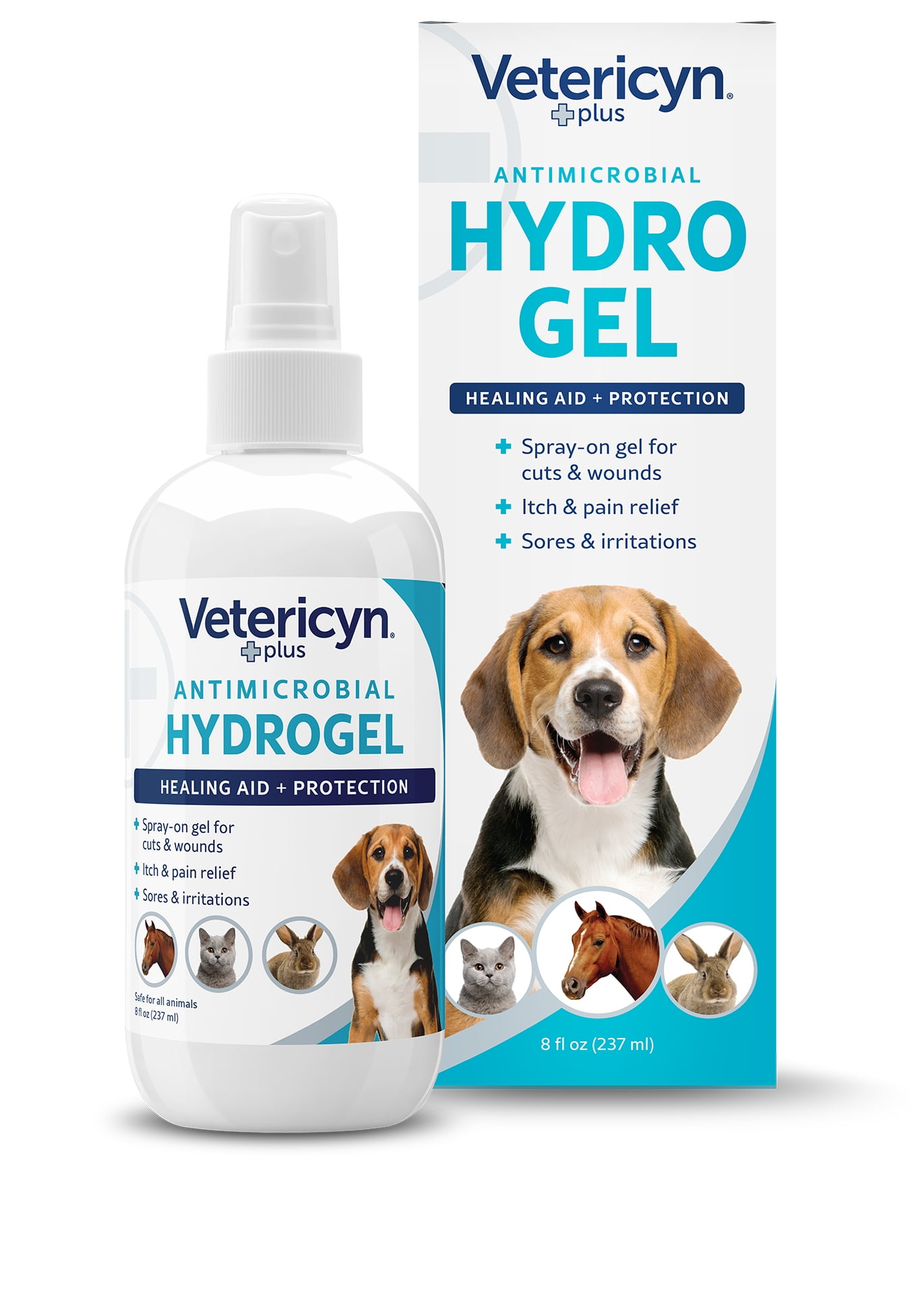 Vetericyn Wound Care Hydrogel Spray for Pets - Antibiotic-Free ...