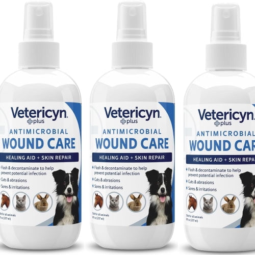 Vetericyn Wound & Skin Care Spray Animals All Skin Irritations 8 oz. 3 ...