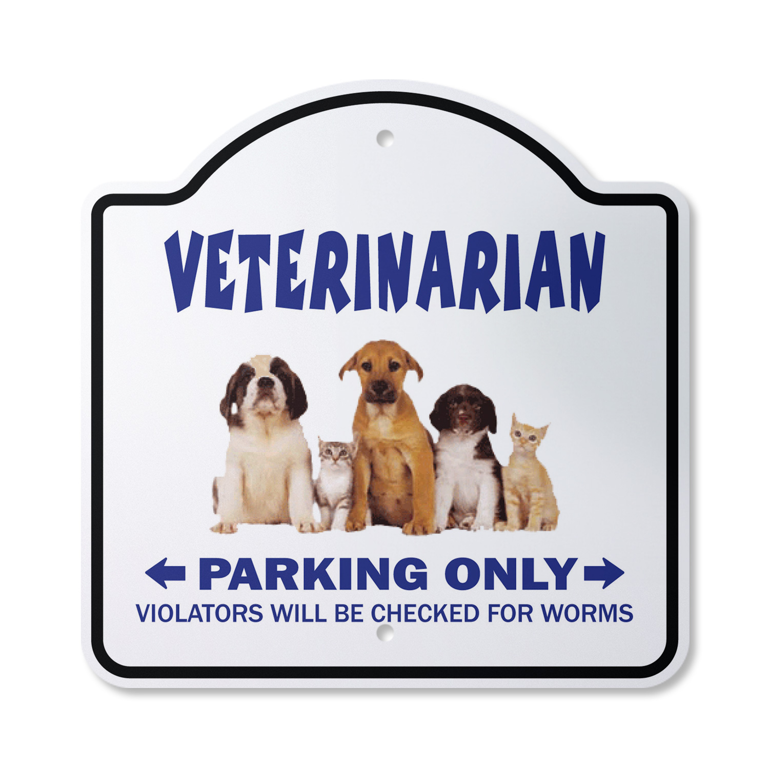 Veterinarian 12" X 12" Sign | Indoor/Outdoor Plastic | SignMission ...