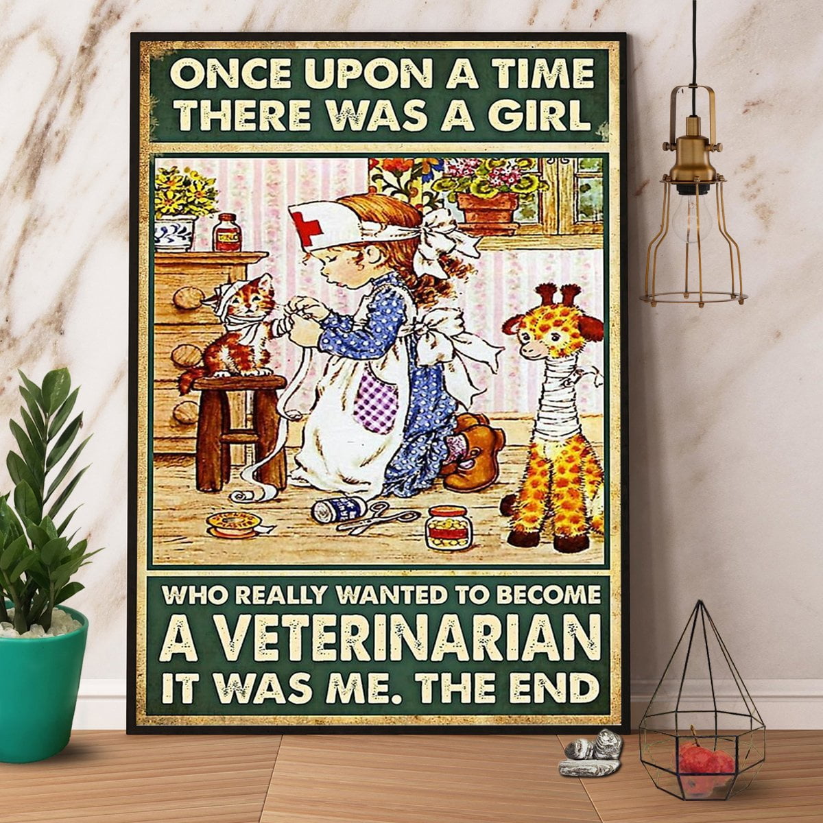 Veterinary A Girl Really Wanted To Become A Veterinarian Vertical ...