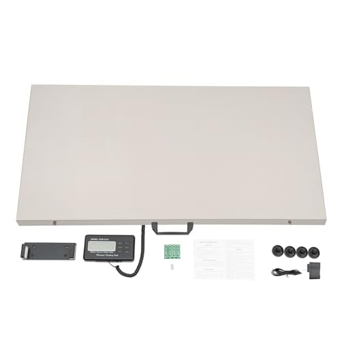 Veterinary Scale, 660 LBS Large Portable Stainless Platform Digital ...