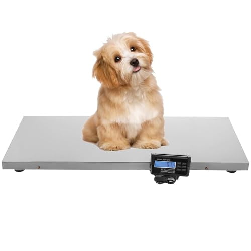 Veterinary Scale, Dog Scale for Large Dogs, 660lbs Digital Animal Scale ...