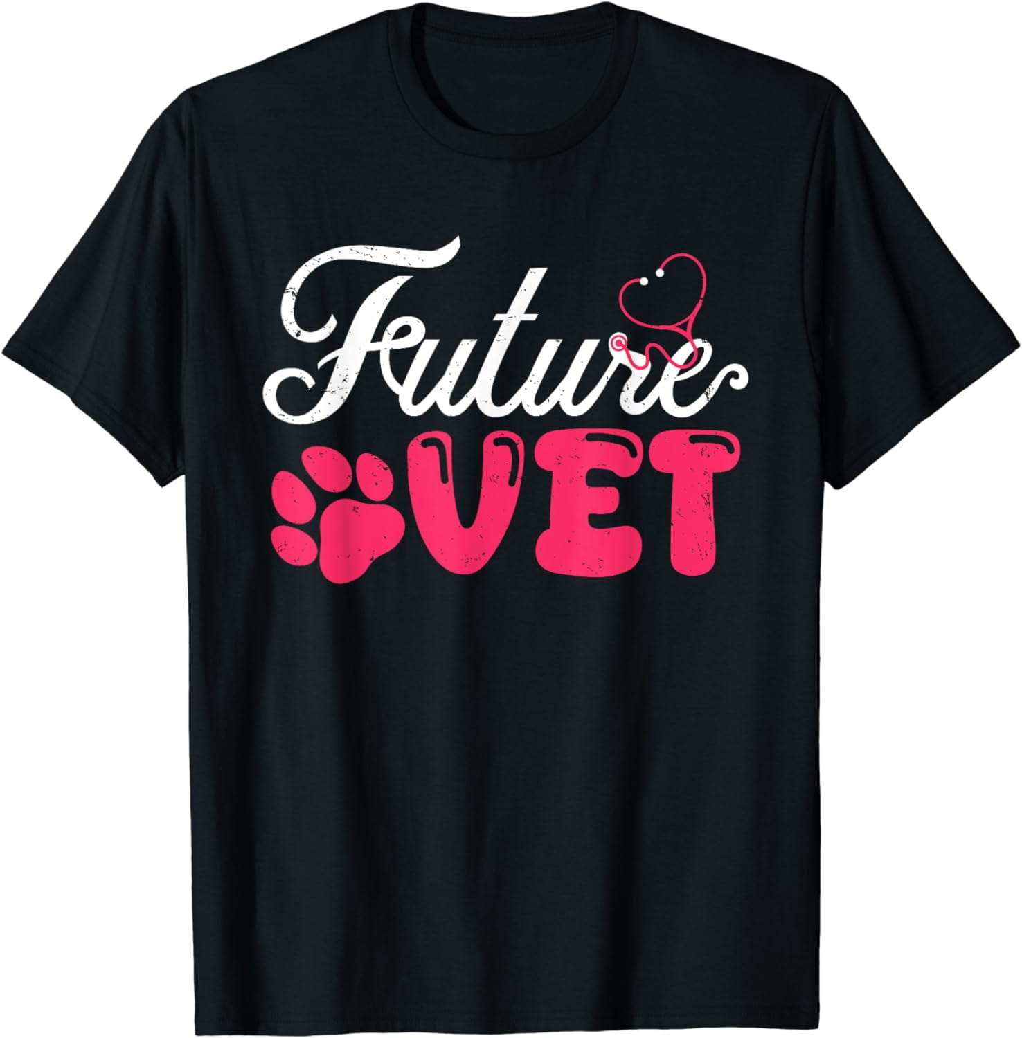 Veterinary School Future Vet teacher Student DR Veterinarian T-Shirt ...