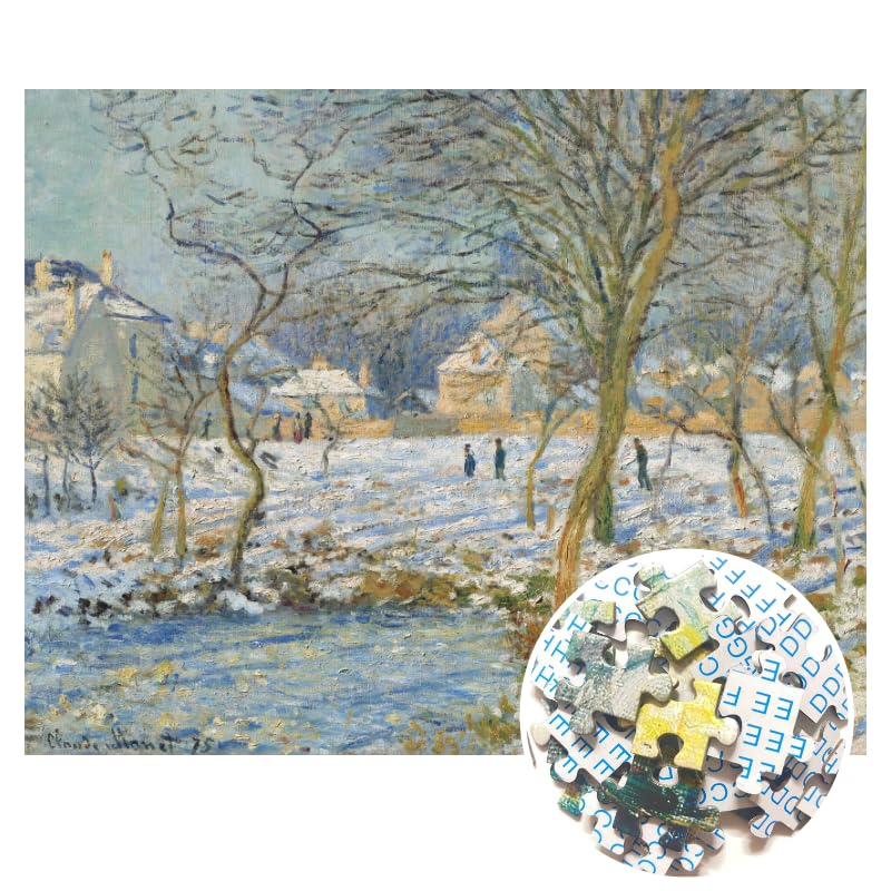 Vetheuil in Winter by OIF8 Claude Monet, Jigsaw Puzzle 1000 Pieces, Art ...