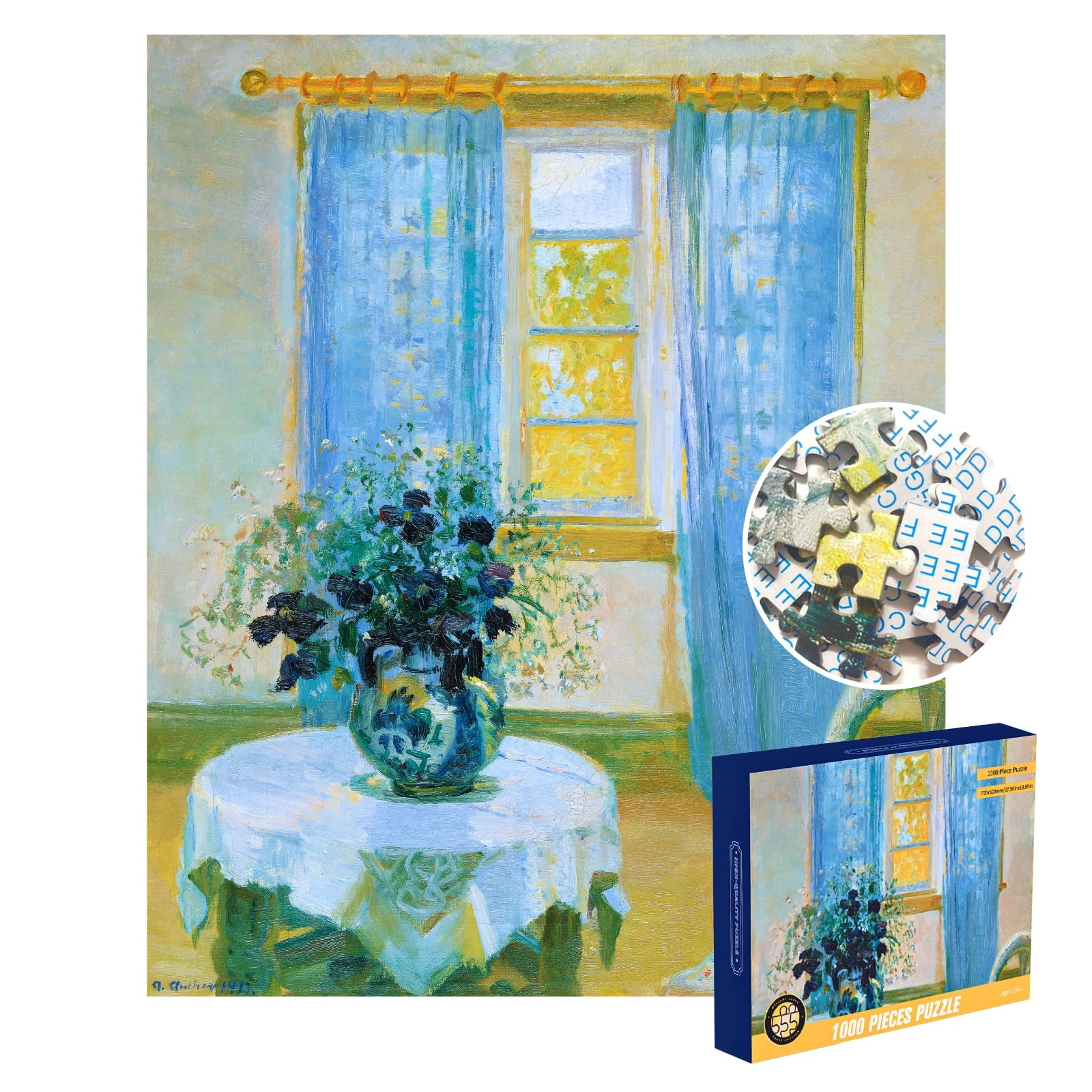 Vetheuil in Winter by YPF5 Claude Monet Jigsaw Puzzles for Adults 1000 ...