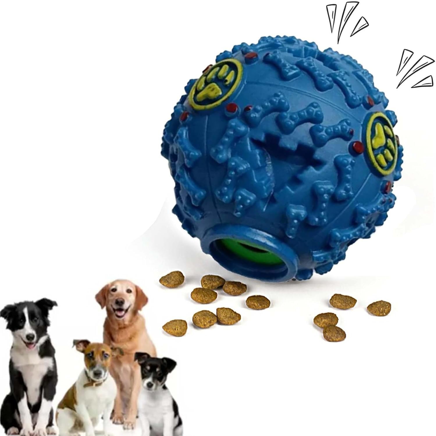 Vetlora Dog Ball, Vetlora Dog Ball Toy, Giggle Ball for Dogs, Wiggle ...