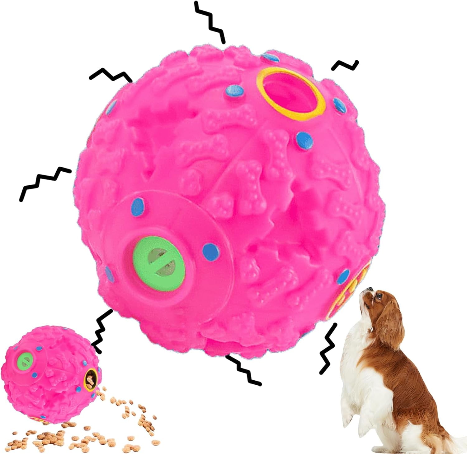 Vetlora Dog Ball, Pawcia Giggle Ball, Pawcia Giggle Sound Dog Ball ...