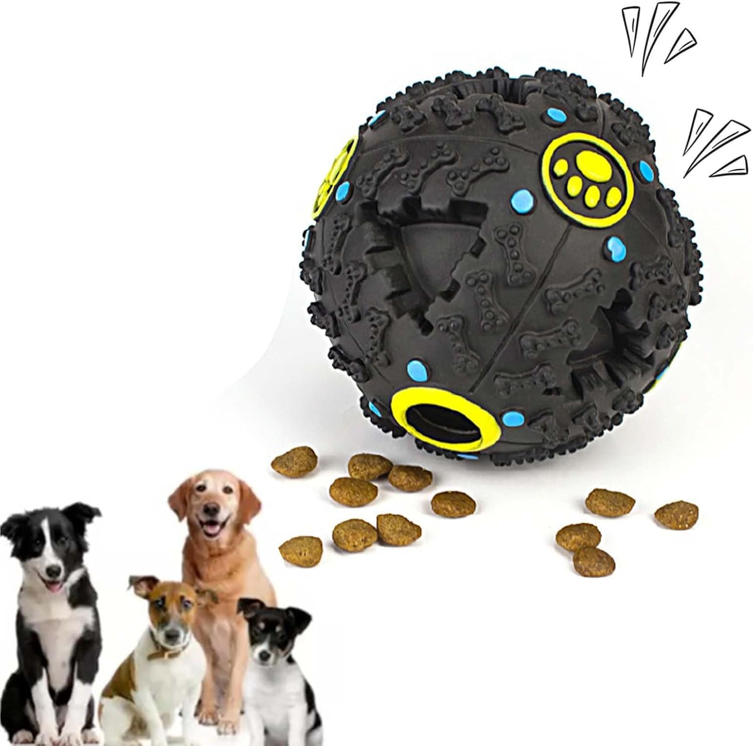 Vetlora Dog Ball, Vetlora Dog Ball Toy, Giggle Ball for Dogs, Wiggle ...