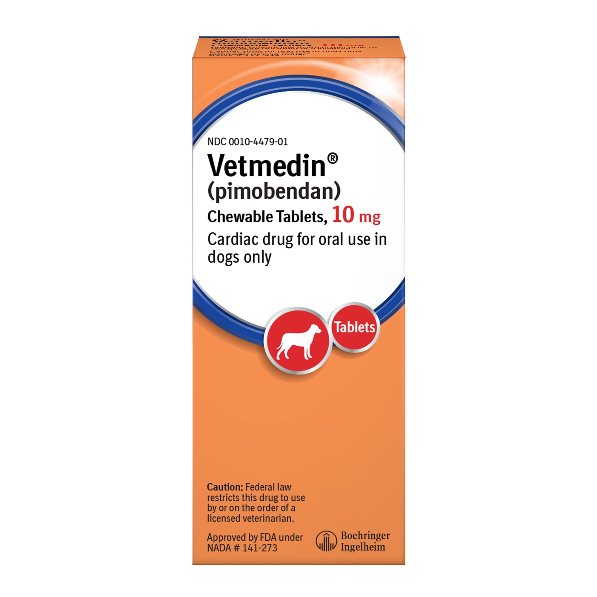 Vetmedin (Pimobendan) Chewable Tablets for Dogs, 10 mg - Walmart.com