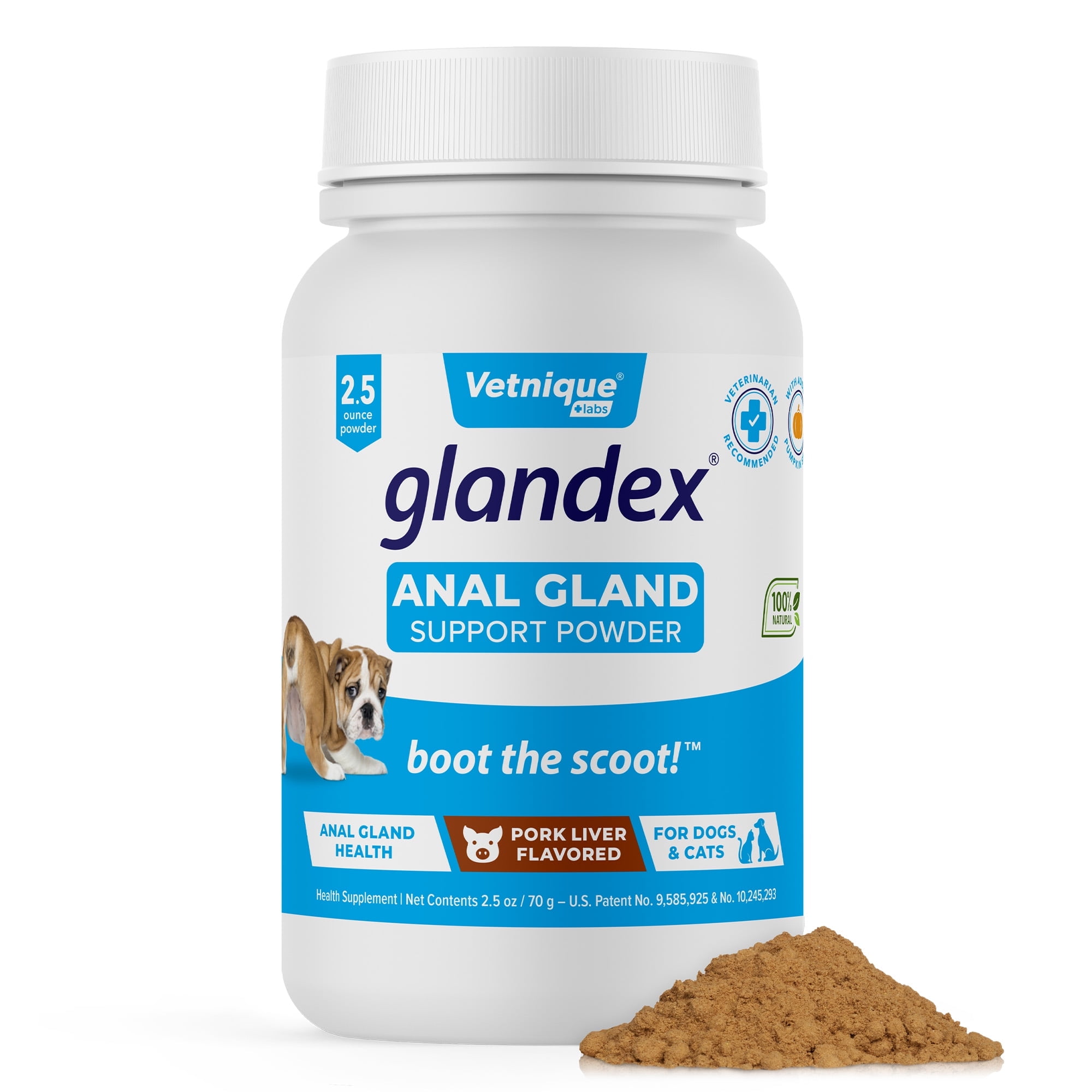 Glandex Probiotic Supplement for Dogs & Cats, Anal Gland Support - 2 ...