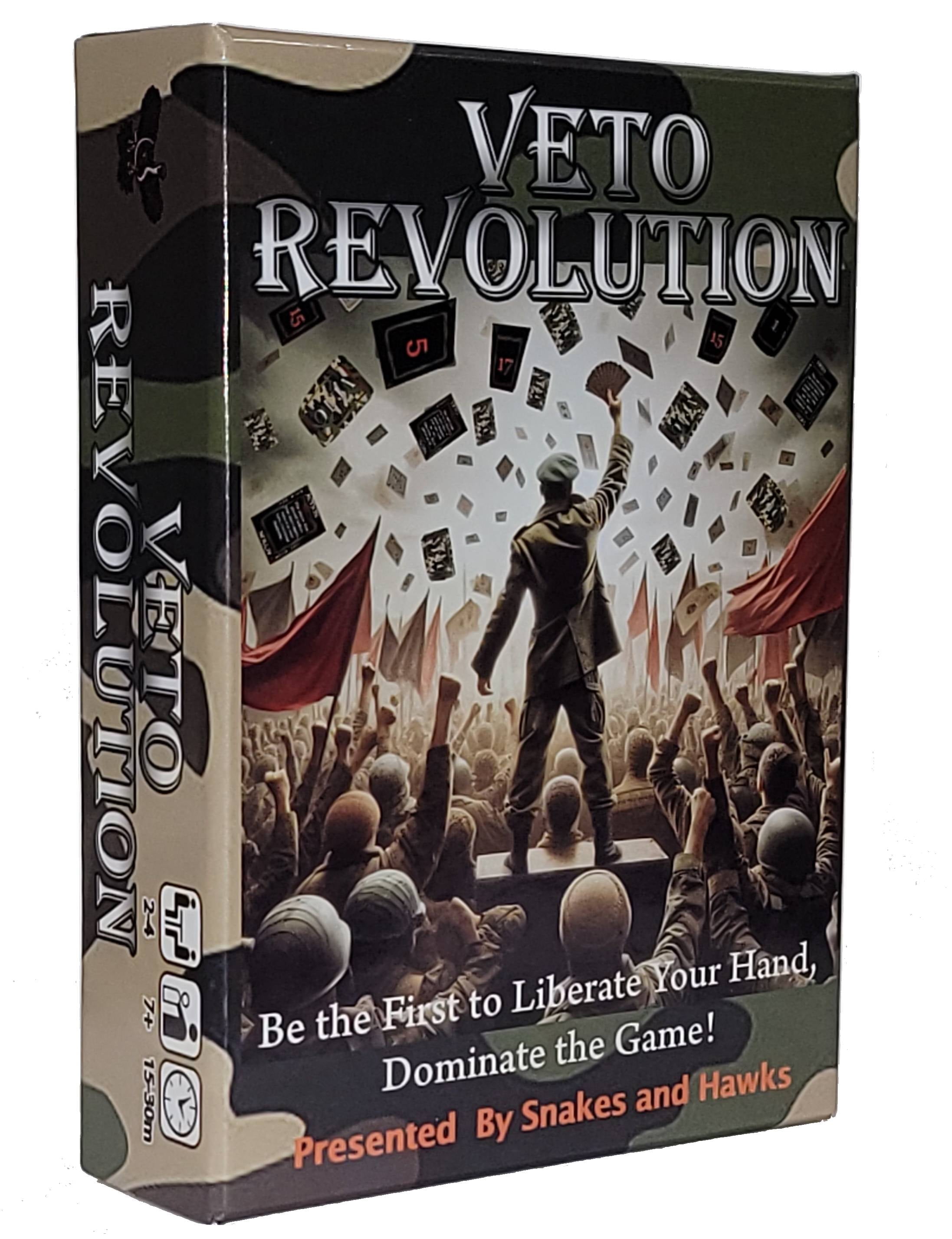 Snakes and Hawks Veto Revolution New - Walmart.com