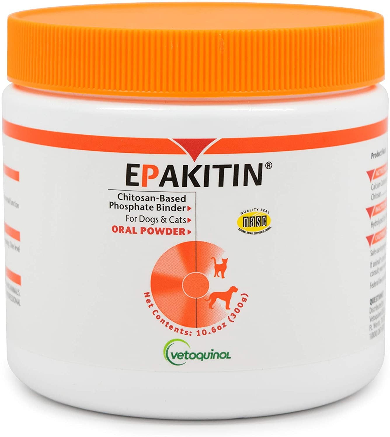 Vetoquinol Epakitin Pet Antioxidant Nutritional Supplements, 300gm ...