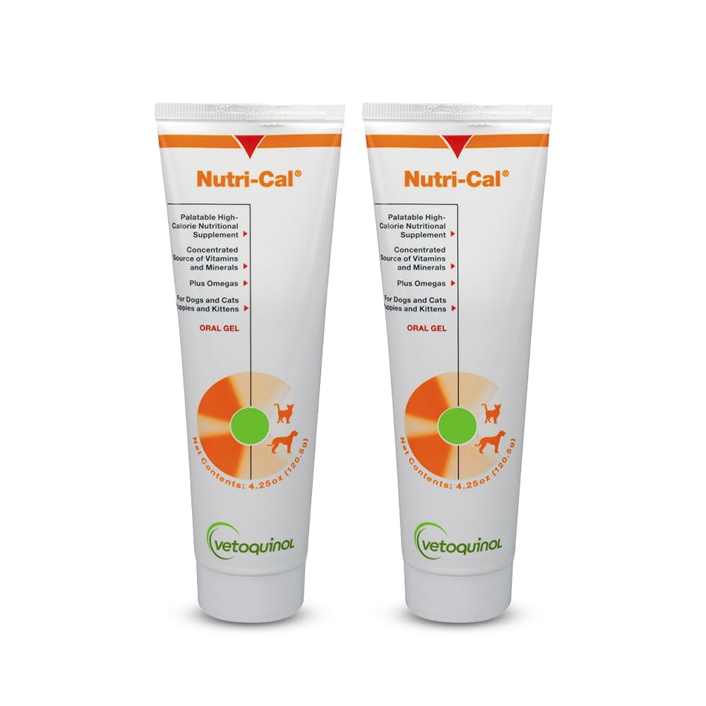 Vetoquinol Nutri-Cal 4.25 Oz OIF8 - High Calorie Supplement for Cats ...