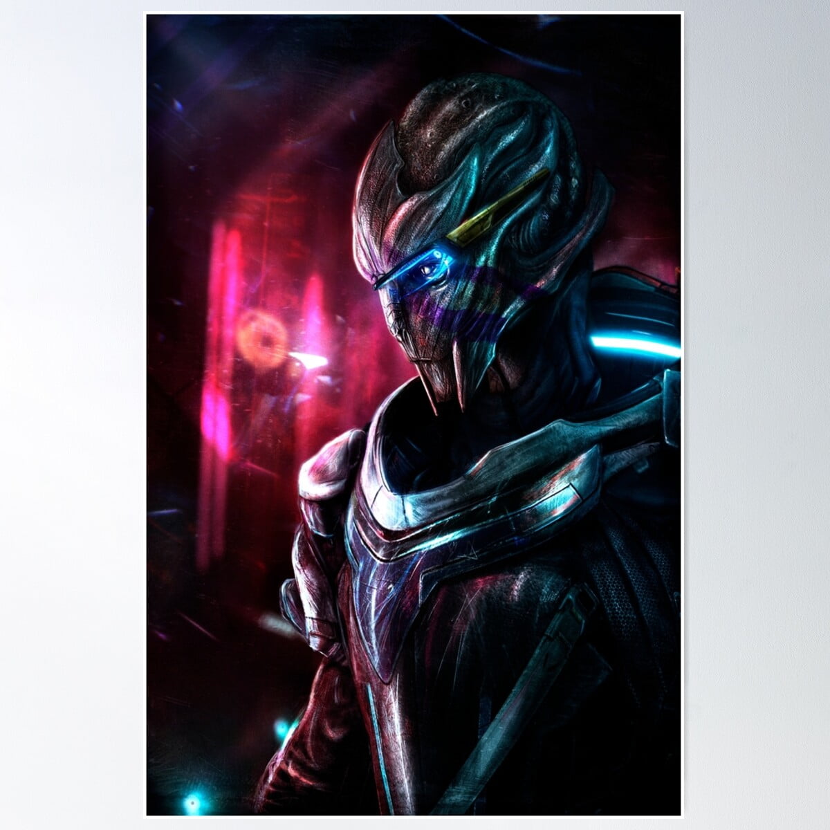 Vetra Nyx - Mass Effect Andromeda Poster Wall Art, Modern Wall Decor ...