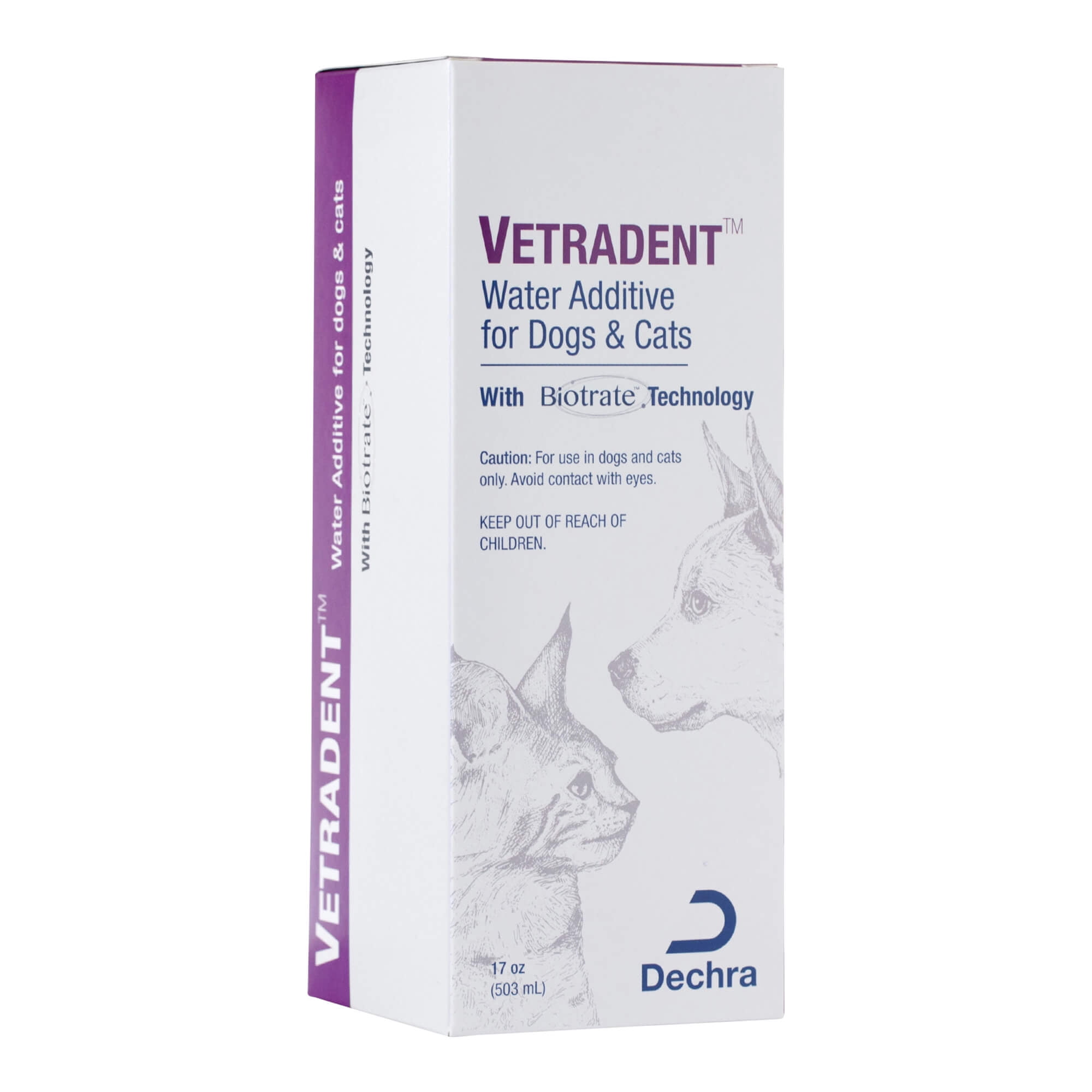 Vetradent Water Additive, 17 oz, VOHC Accepted, Tartar Control and ...