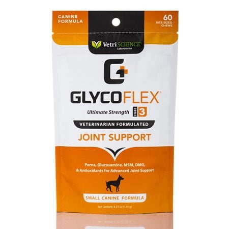Vetri-Science Laboratories Glyco-Flex III Hip and Joint Care Small Dog Chews, 60 Count - Walmart.com