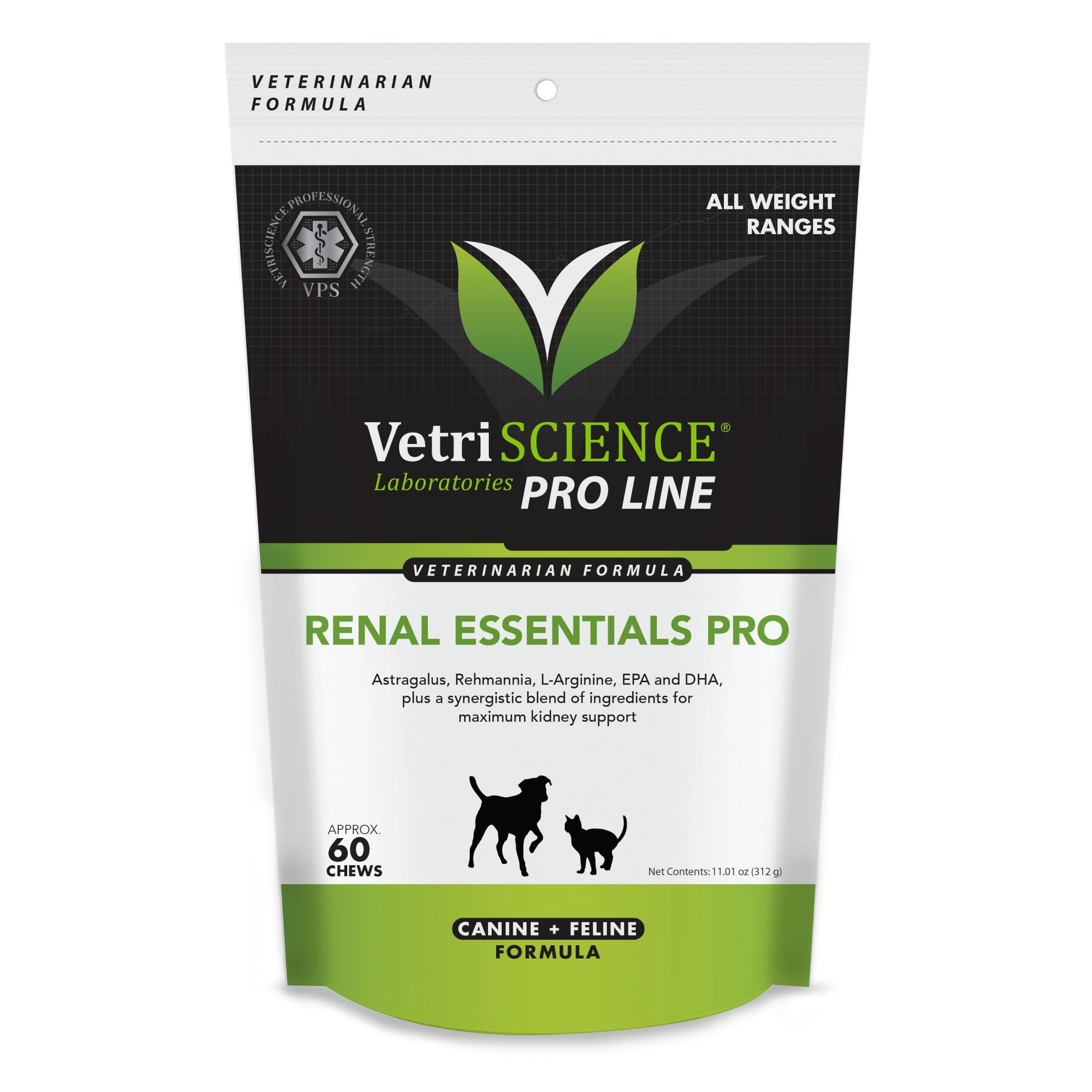 VetriScience Renal Essentials Pro DPF11 - Balanced Kidney Supplement ...