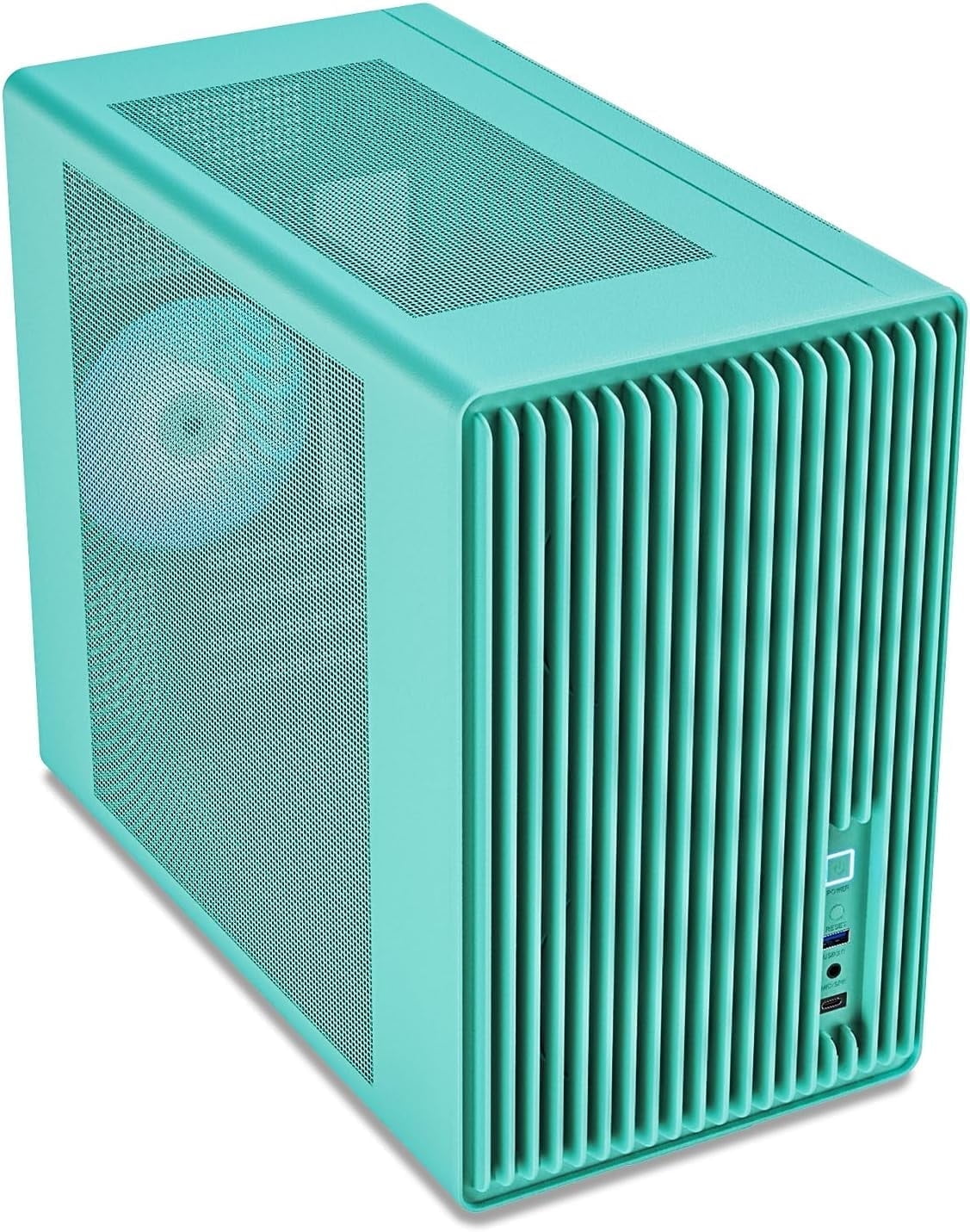 Vetroo M06 Micro-ATX/Mini-ITX Gaming PC Case, Compact High Airflow Mesh ...