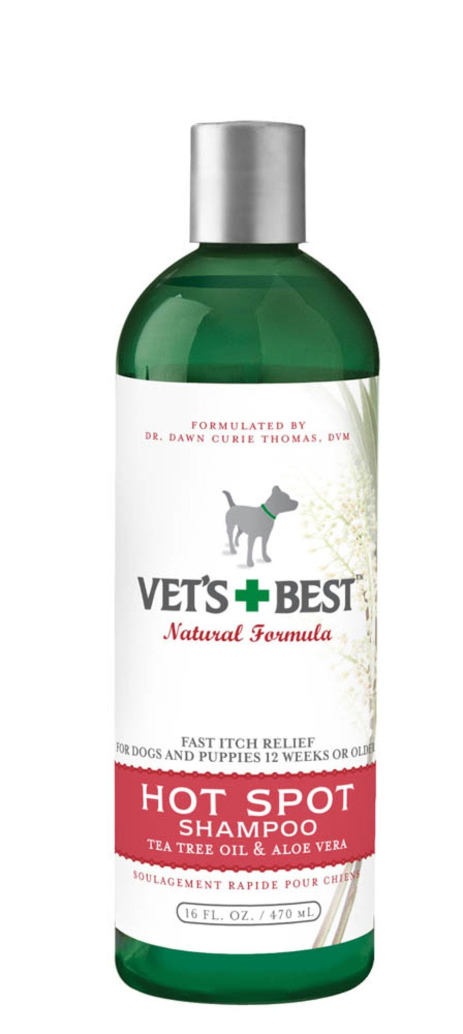 Vets Best Hot Spot Itch Relief Shampoo for Dogs - 16 oz - Walmart.com