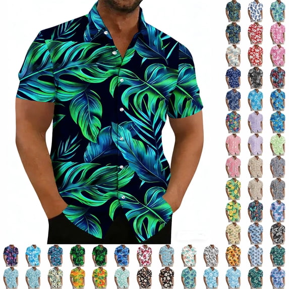 Vetsdori Button up Shirts for Men Short Sleeve Gift for Men Work Shirts ...